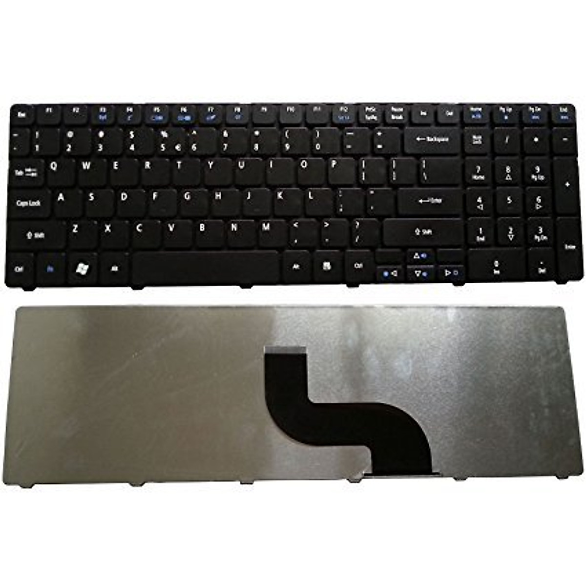 Notebook Keyboard for Acer Aspire 7250 5742 5253 5560 5749 7540 7560 E1-571 5250 5349 5733 5736 5740 7551 7736 7739 7741 7750 E1-531 TravelMate 5744 US Black keypad