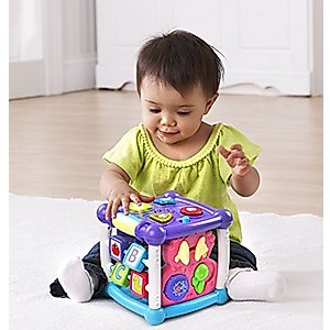 VTech Busy Learners Activity Cube, Purple