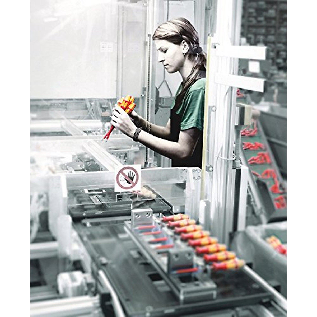 Wera - 5347777001 Kraftform Plus 160i/168i/6 Insulated Professional Screwdriver Set, 6-Piece