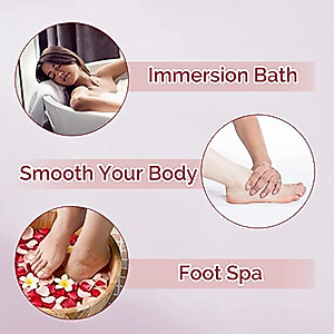 Bath Salts, Epsom Salts with Himalayan Bath Salt for Women Relaxing Extra Lavender Essential Oil with Spoon, Bath Sets for Women Gift Epsom Salt for Soaking Gift Set-3 Pcs x 16oz/454g