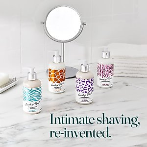 Coochy Plus Intimate Shaving Cream COCO ALLURE For Pubic, Bikini Line, Armpit and more - Rash-Free With Patent-Pending MOISTURIZING+ Formula (2-Pack)