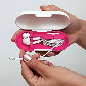 Dotz Earbud Case, Protection and Storage for Earbuds, Including Wireless Earbuds, Green (EBC38M-CE)