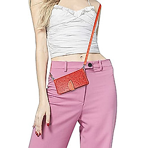 HUANGTAOLI Crossbody Shoulder Strap Adjustable Wallet for Oppo Reno 6 5G, Wallet Case Magnetic Closure Kickstand Cover for Oppo Reno 6 5G