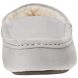 Amazon Essentials Men's Moccasin Slipper, Grey, 12