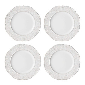 Pfaltzgraff 5267392 Abby 16-Piece Dinnerware Set, white