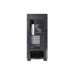 Montech Sky Two, Dual Tempered Glass, 4X PWM ARGB Fans Pre-Installed, ATX Gaming Mid Tower Computer Case, Type C, High Airflow Performance- Black