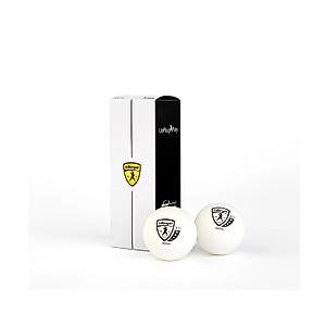 Killerspin 4-Star 40+ White Ping Pong Balls - New Standard ABS Plastic 40mm Table Tennis Balls - Competition Balls for Tournament Play - ITTF Quality (3 White Ball-Pack)
