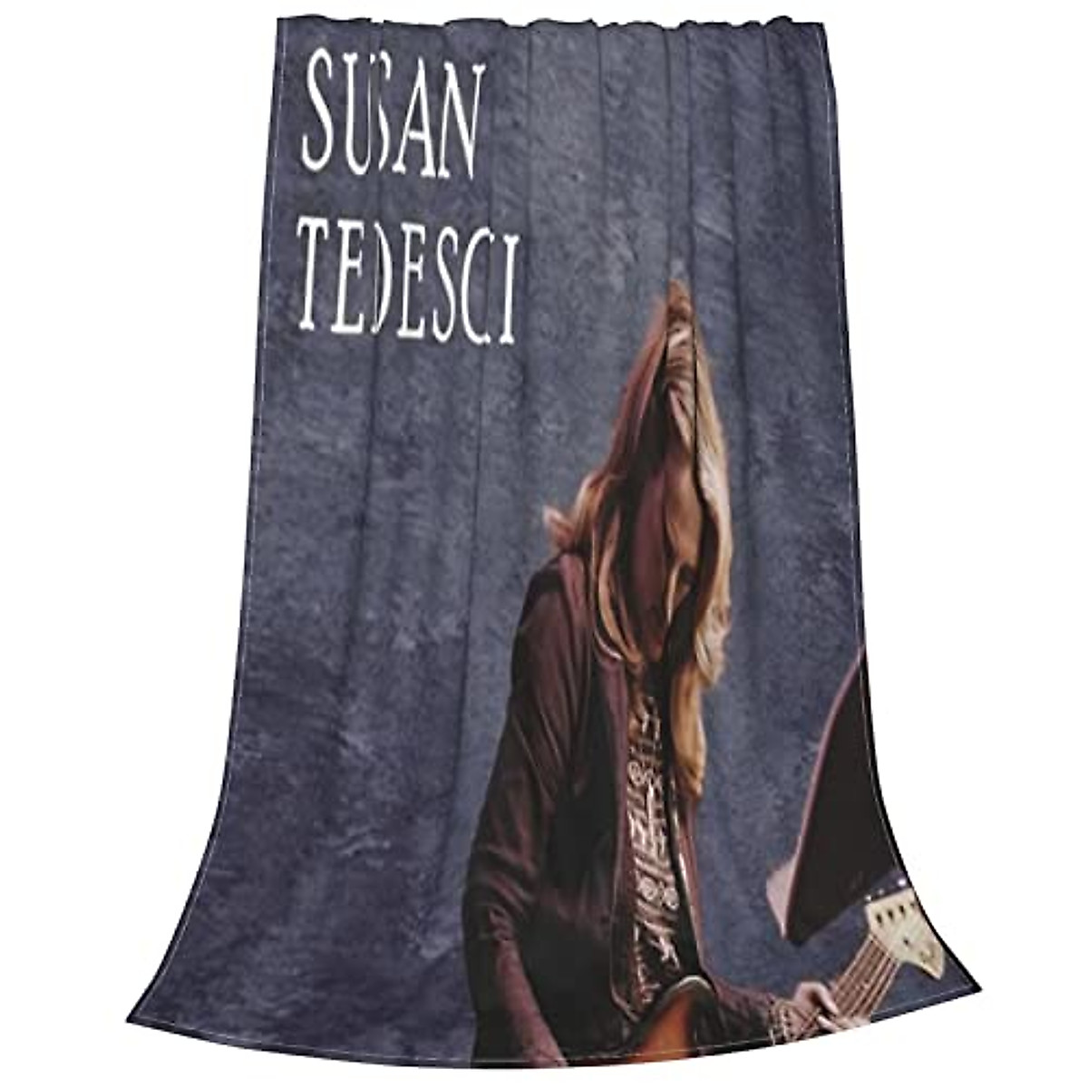 Flannel Blanket Susan Tedeschi Soft Lightweight Throw Blanket Warm Durable Sofa Couch Decor Beding 50"X40"