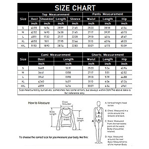 SWOMOG Women's 7 Pcs Silk Satin Pajamas Set Long Sleeve Button Down Sleepwear Cami Shorts Pjs Set with Eye Mask White XX-Large