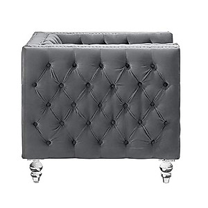 Lexicon Spencer Living Room Loveseat, Gray