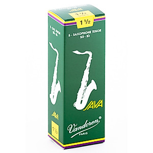 Vandoren SR2715 Tenor Sax JAVA Reeds Strength 1.5; Box of 5