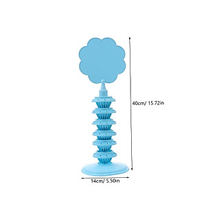 Cabilock 1pc Lollipop Display Stand Lollipop Stand Display Holder Rack (random Color) Candy Stand Holder Base Multi-function Display Rack Cake Pop Sticks Making Tools Pop Tree Shelves Pp