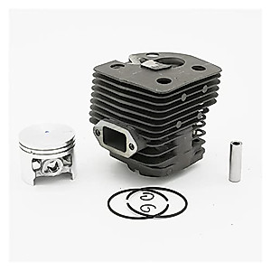 Unbrands Outdoor Power Tools Cylinder Piston 46mm Compatible with Stihl FS420 FS420L FS550 FS550L FR550 FS FR 550 Garden Tools Grass Trimmer Spare Parts Cylinder Piston (Size : FS550 46MM)