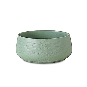 Stone by Mercer Project SHOSAI 16-Piece Stoneware Dinnerware Set, Plates and Bowls Set, Modern Dishware set fo 4, Sage