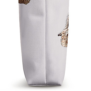 Wire Dachshund Mini Red Miniature Beauty Tote Bag