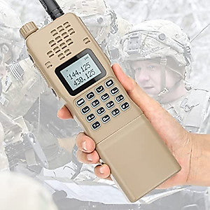 Baofeng AR-152 Ham Radio 10W High Power Tactical Two Way Radio with 12000 mAh Rechargeable Larger Battery Handheld Long Range Walkie Talkies Full Kit