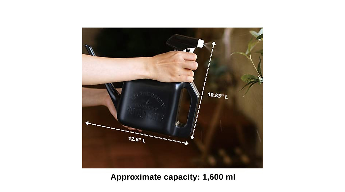 Time Concept Garden Spray Bottle: 2-in-1 Watering Pot & Mister