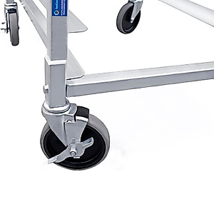 10 Tier Sheet Pan Rack | Commercial Bakery Bun Pan Rack With Wheels