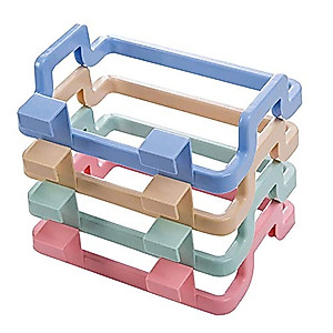 Kitchen Hanging Trash Rubbish Bags Holder Garbage Storage Racks Cupboard Hanger giveyoulucky (Green)