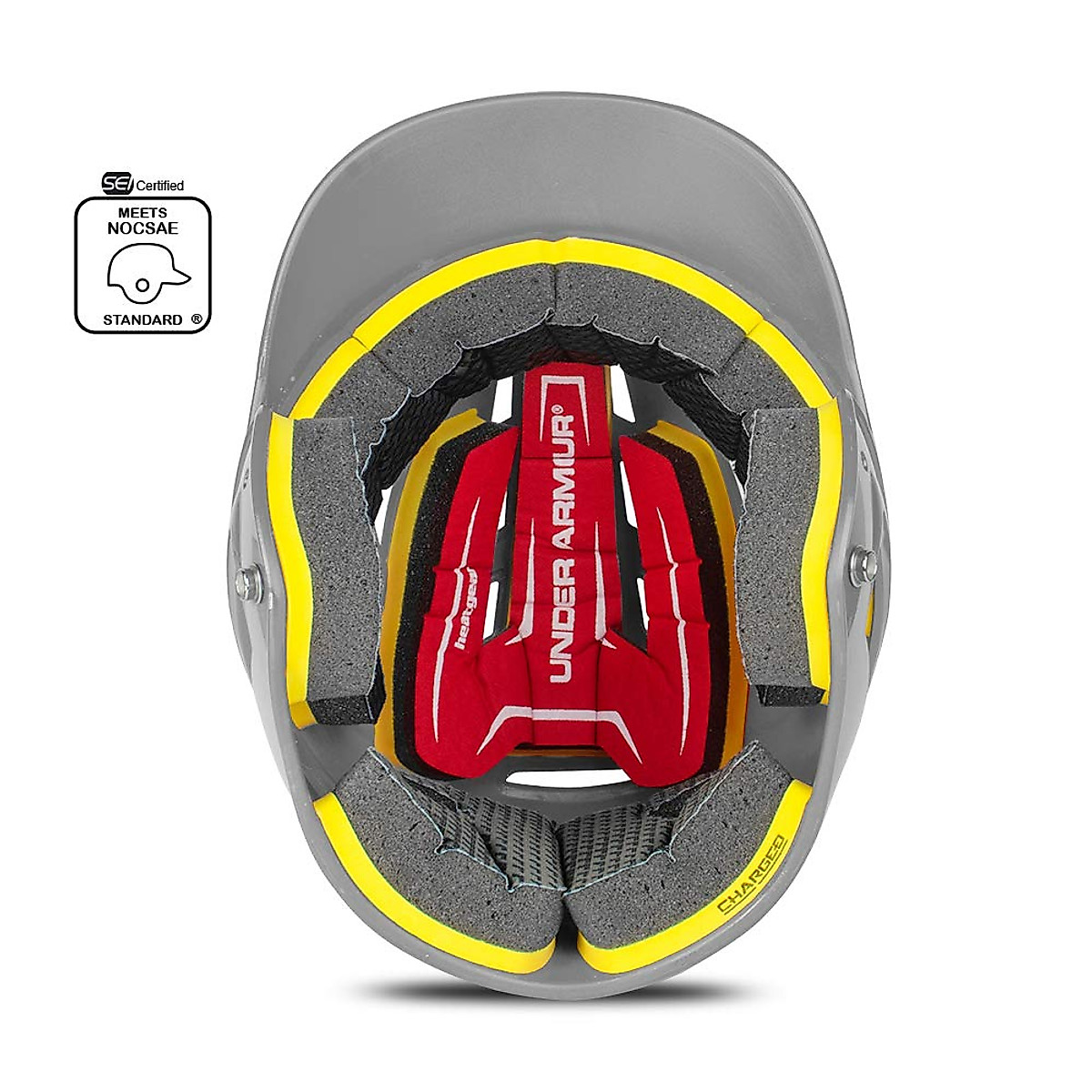 Under Armour Baseball UABH2 110: GPH Converge Solid Batter's Helmet, Graphite, Youth