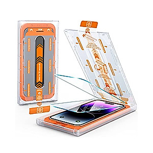 Benazcap [2 Pack] Screen Protector for iPhone 14 Pro Max 6.7 Inch 2022 with [Auto Dust-Elimination] Installation Kit, Dynamic Island Compatible, Bubble Free/Anti Scratch/9H Hardness 6.7'' Release