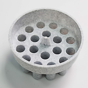 ULAB Scientific Cryo-Safe -1℃(-33.8℉) Freezing Container, Polycarbonate Jar with High-Density Polyethylene Closure, 18-Place Tube Holder, UCP1001