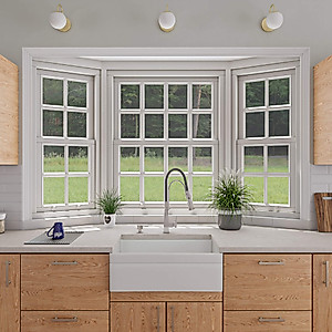 ALFI brand ABKF3023-BN Kitchen Faucet, 20.5"H, Brushed Nickel