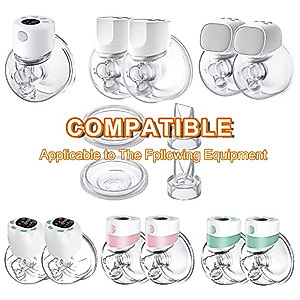 Nanawawa Duckbill Valve and Silicone Diaphragm,Compatible with momcozyS9/S12/S9pro/S12pro/TSRETE，Pump Parts/Accessories (10 Piece Set)