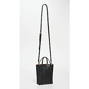 Tory Burch Women's Perry Mini Tote, Black, One Size
