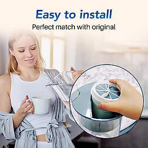 ICEPURE NSF53&42 5-Stage Pitcher Water filter, Replacement For ZR-001, ZR-003, ZR-017,ZP-007RP, ZD-013W, ZS-011RP, ZD-012RP,Pitchers and Dispensers Replacement [3 PACK]