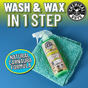 Chemical Guys WAC_707RU EcoSmart Waterless Car Wash & Wax Ready To Use, Safe for Cars, Trucks, SUVs, Motorcycles, RVs & More, 128 fl oz (1 Gallon)