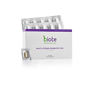 bioTE Nutraceuticals - Multi-Strain PROBIOTIC 20B - Gut + Digestive (30 Capsules)