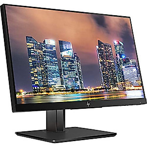 HP Z22n G2 22 Inch IPS LED FHD Backlit Monitor 2-Pack Bundle with Fully Adjustable Desk Mount Monitor Stand