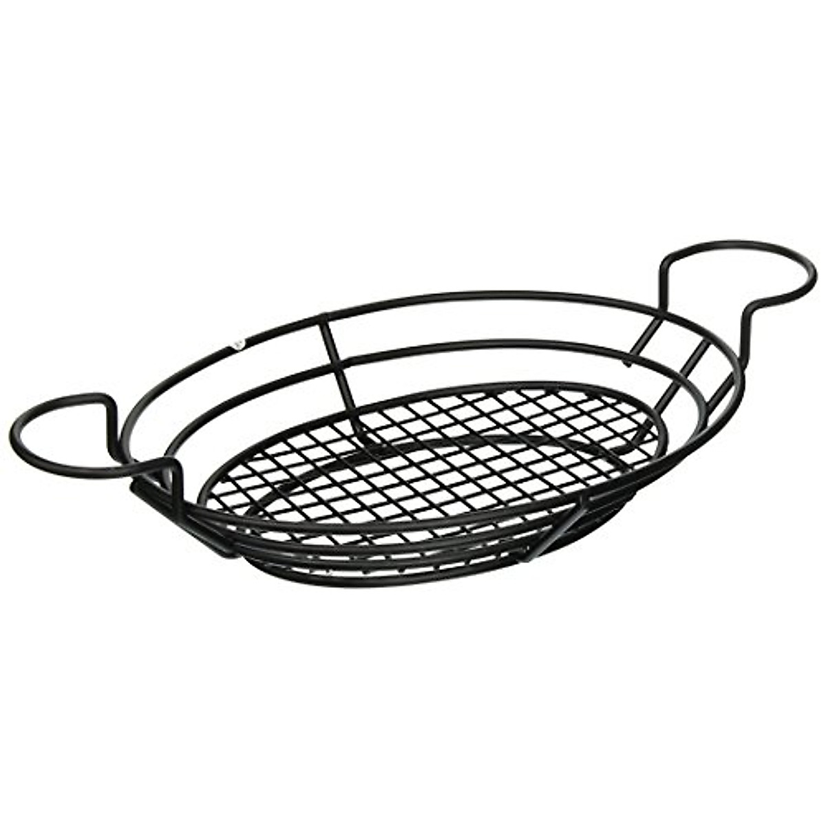 American Metalcraft BSKB811 Baskets, 9.5" Length x 12.9" Width, Black