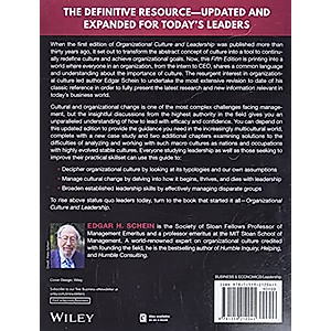 Organizational Culture and Leadership (The Jossey-Bass Business & Management Series)