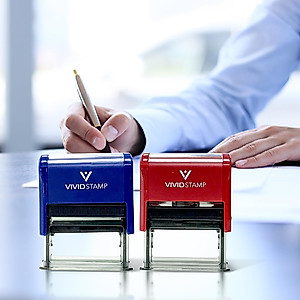 Vivid Stamp Completed Together in Class Stamps for Grading Self-Inking Rubber Stamps (Red Ink) - Q-300
