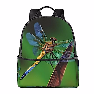 BAFAFA dragonfly Printed Travel Backpack Business Work Bag Computer Bag Outdoor Sports Rucksack