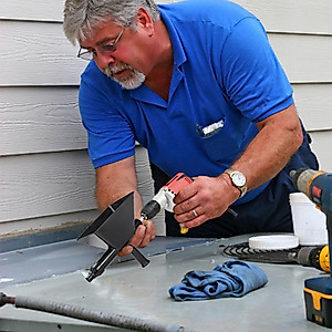 Cement Grouting Machine, Electric Mortar Grout Injector, 4 Threaded Detachable Design Nozzles, Automatic Brick Tile Grouting Set, Mortar Pointing Gn for Air Compressor Ground Mix