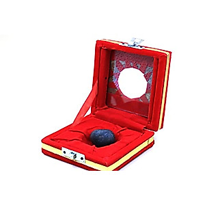 WW Will and Weaves Shaligram Shila Natural Stone Laxmi Narayan Abhimantrit Shree Shaligram with Box