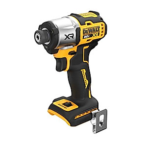 DEWALT 20V MAX XR Impact Driver, Brushless, 1/4", 3-Speed, Bare Tool Only (DCF845B), Yellow, Black