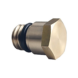 DEWHEL Replacement for HFCM Water Separator Drain Plug Upgrade Ford Powerstroke 6.0L Diesel 2003-2007