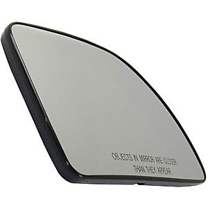 Kool Vue Passenger Side Mirror Glass Compatible with 2005-2009 Chevrolet Equinox, Fits 2002-2007 Saturn Vue & 2006-2009 Pontiac Torrent