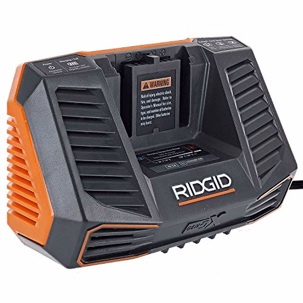 Ridgid 18 Volt Dual Chemistry Charger - (Non-Retail Packaging, Bulk Packaged)