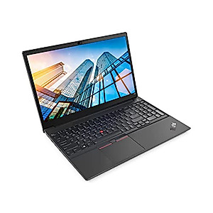 Lenovo ThinkPad E15 Gen 3 Business Laptop, 15.6" Full HD Screen, AMD Ryzen 5 5500U Processor, 16GB DDR4 RAM, 256GB SSD, Wi-Fi 6, HDMI, Bluetooth, RJ-45, Windows 10 Pro, Black