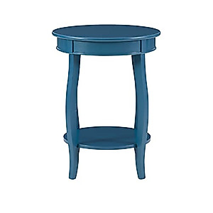 Powell Furniture Powell Teal Round Shelf Table