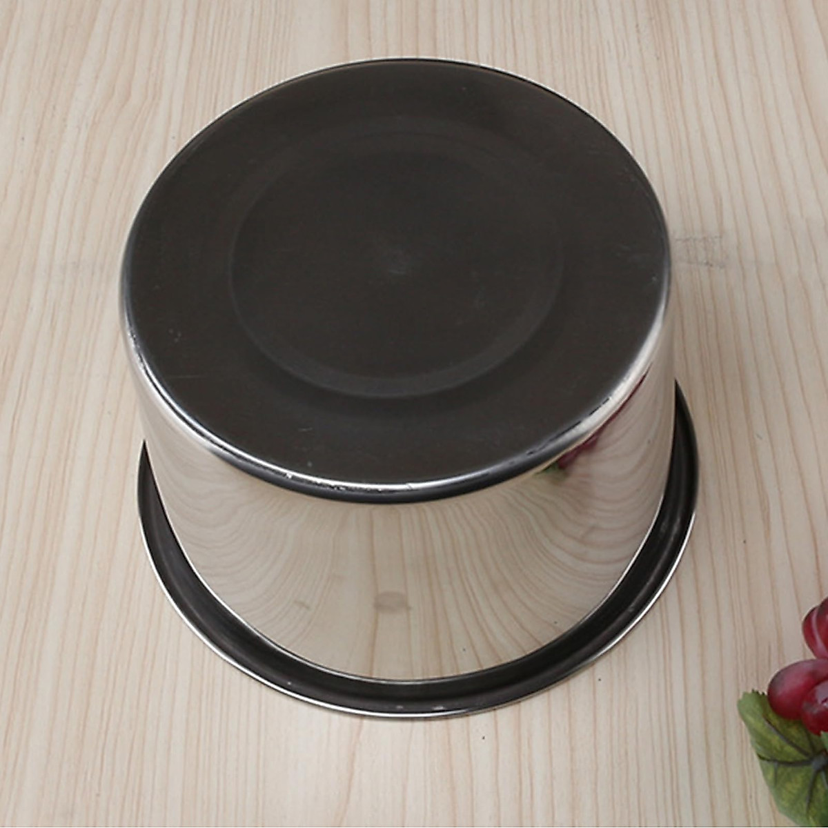 Stock Pot with Lid, Stainless Steel Pot for Soup, Stew, Seafood, Stew Pot, Soup Seasoning Container, Pot for Cooking (Large 43x43cm/16.92x16.92in)