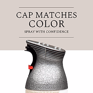 Rust-Oleum 271481 Universal All Surface Spray Paint, 12 oz, Forged Hammered Antique Pewter