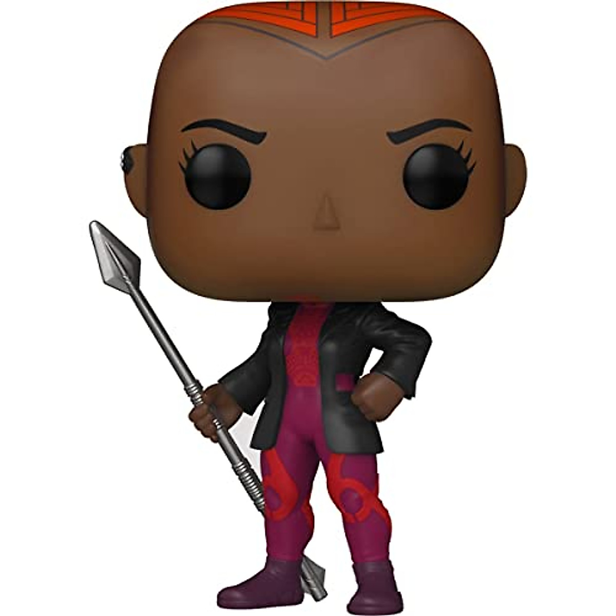 POP Marvel: Black Panther: Wakanda Forever - Okoye Funko Vinyl Figure (Bundled with Compatible Box Protector Case), Multicolored, 3.75 inches