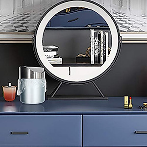 JILLICK Mini Trash Can with Lid, Brushed Stainless Steel Small Tiny Mini Trash Bin Can, Mini Countertop Trash Cans for Desk Car Office Kitchen, Swing Top Trash Bin 1.5 L/0.40 Gal (Red)