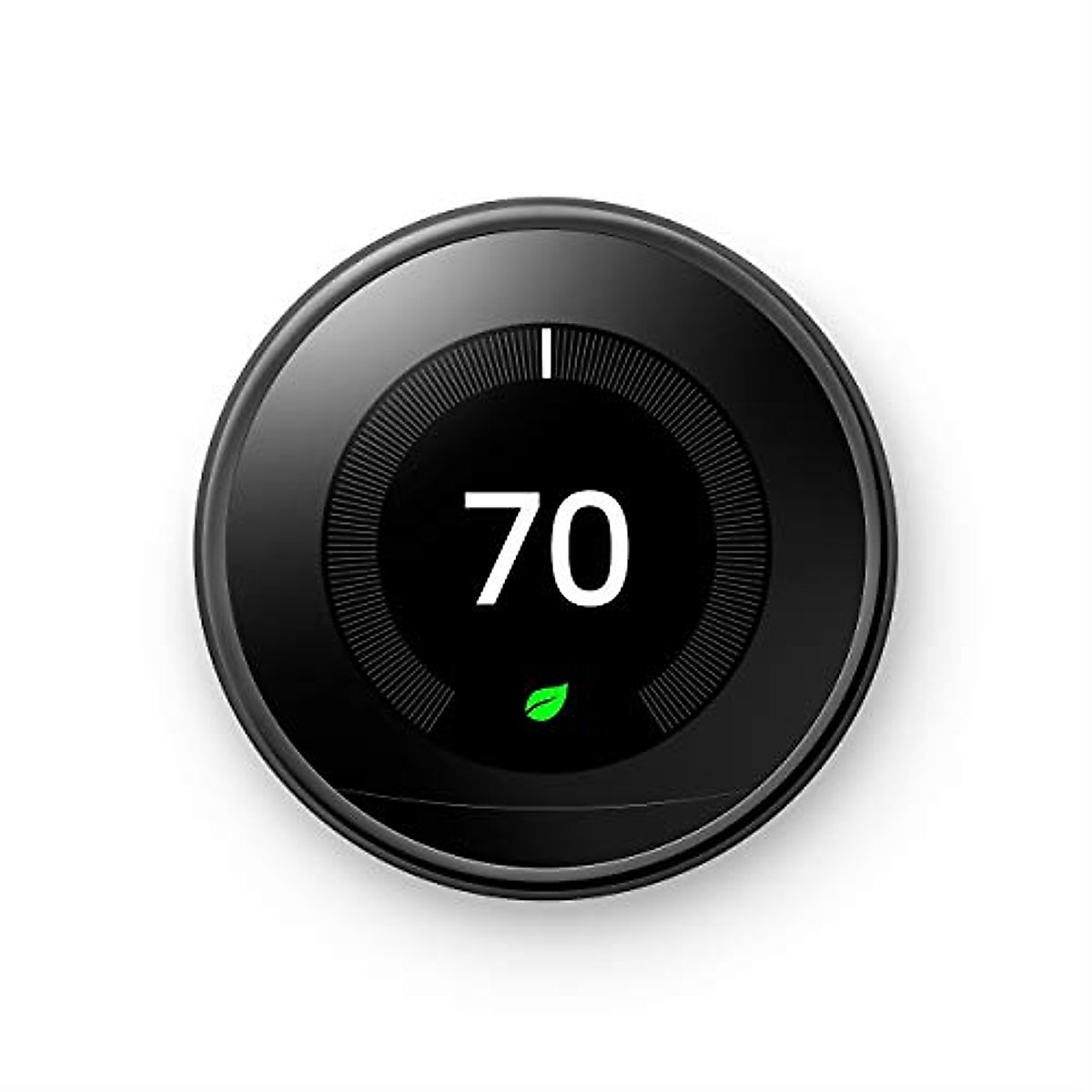 Google Nest Learning Thermostat - Smart & Programmable for Home - 3rd Generation - Works with Alexa - Mirror Black